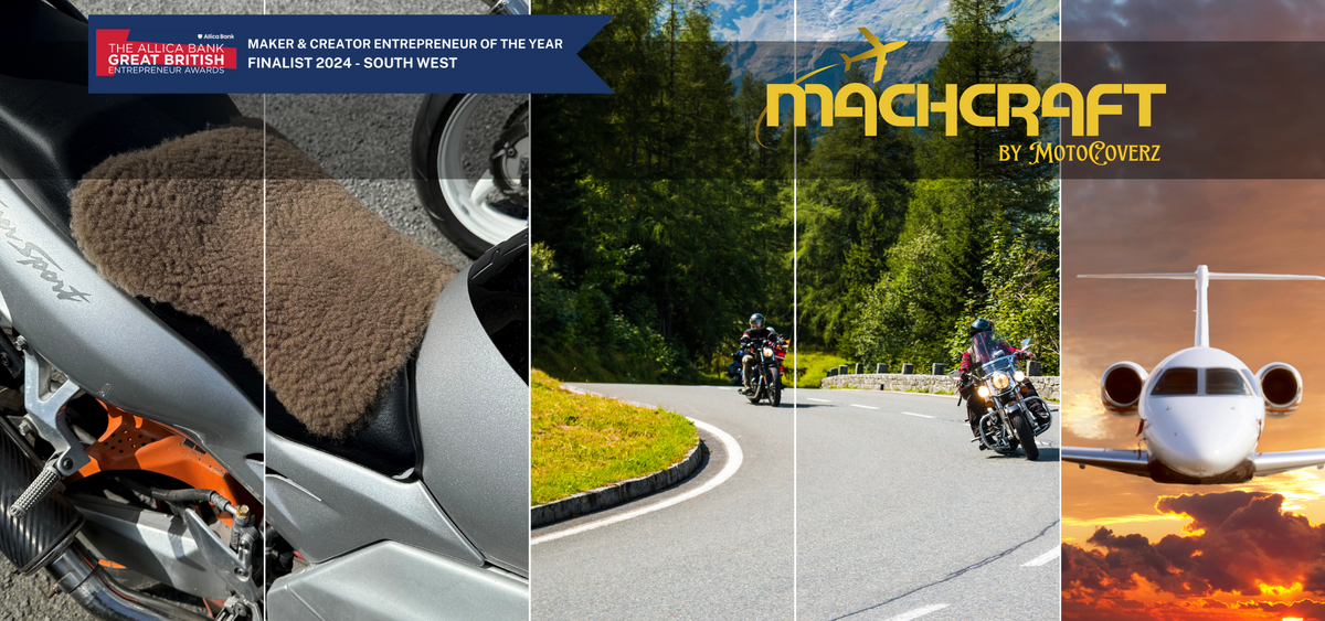 Premium Sheepskin Motorcycle Seat Pads | Any Make, Any Model – MotoCoverz