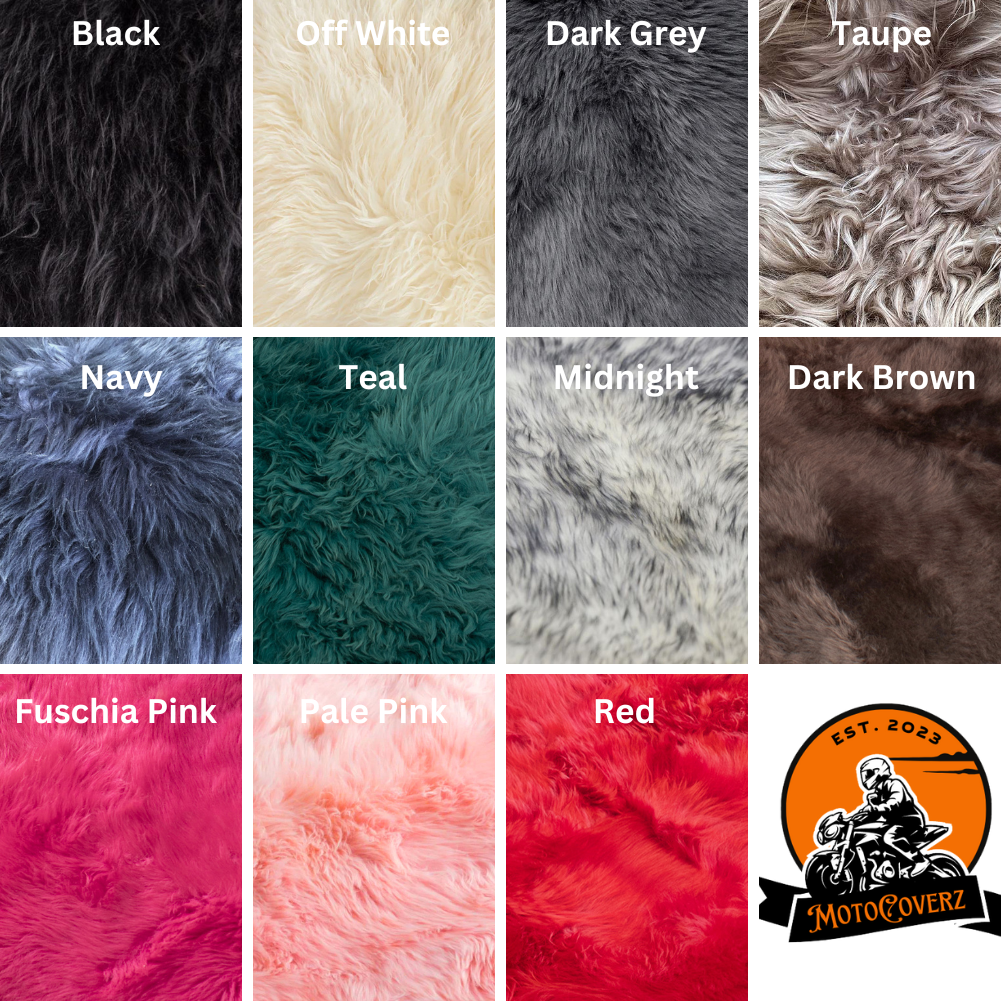 The Nomad Sheepskin Seat Cover by MotoCoverz – Elevate Your Ride with ...